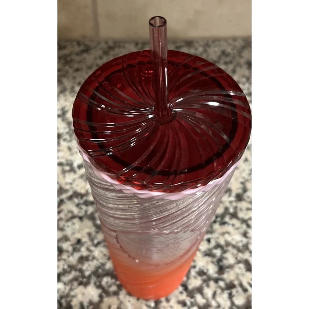 Starbucks | Dining | New Starbucks 225 Sunrise Swirl Cup 24oz Venti ...
